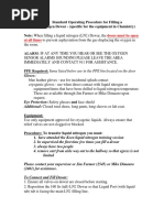 SOP for Compressed Gas Cylinder Safety | PDF | Valve | Chemical Process ...