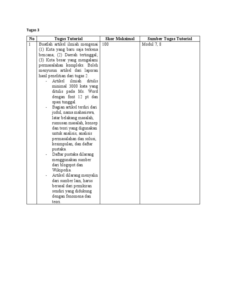 Tgs 3 | PDF | Komputer