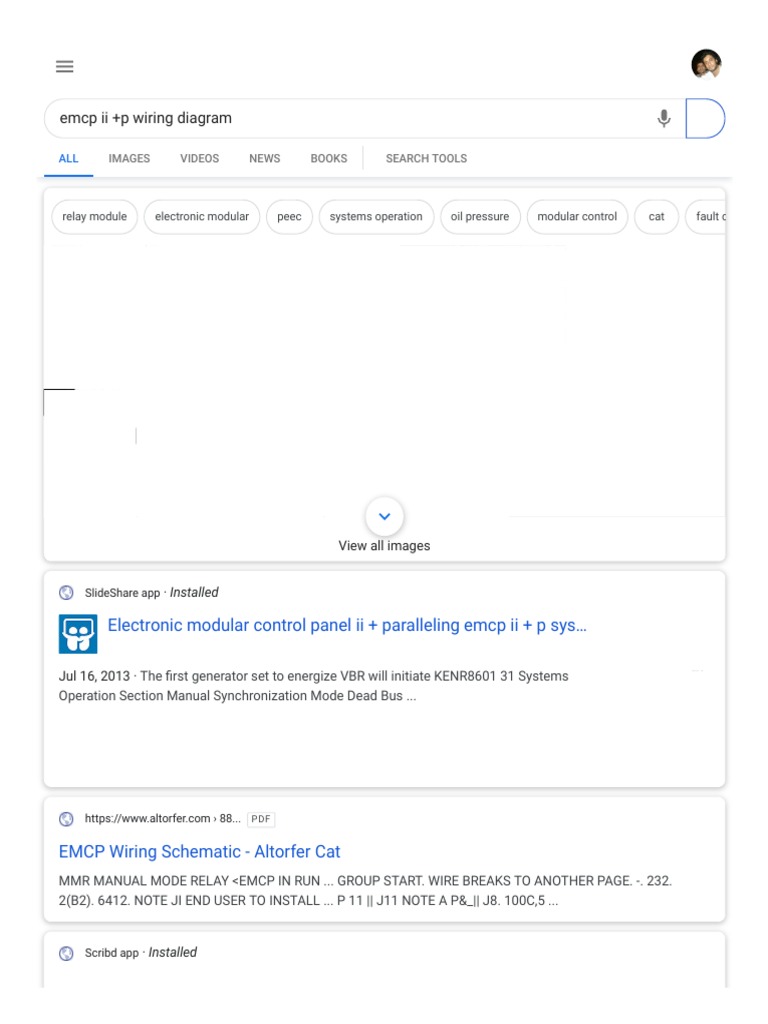 Emcp II +P Wiring Diagram - Google Search | PDF | Electric Generator ...