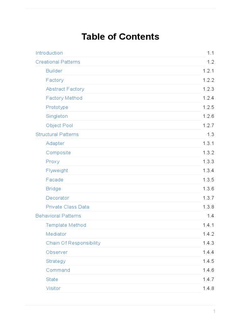 Design Patterns Handbook Pdf Class Computer Programming Method Computer Programming