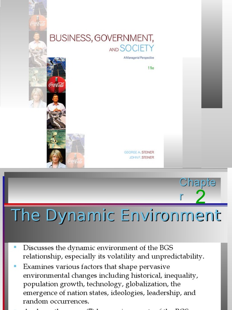 Lecture 2 Chapter 2 The Business Environment | PDF | Economic Growth ...