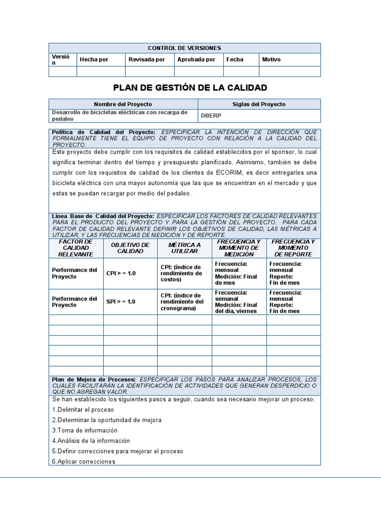 Ejemplo De Un Plan De Calidad Un Plan De Acogida Para Nuevos Empleados