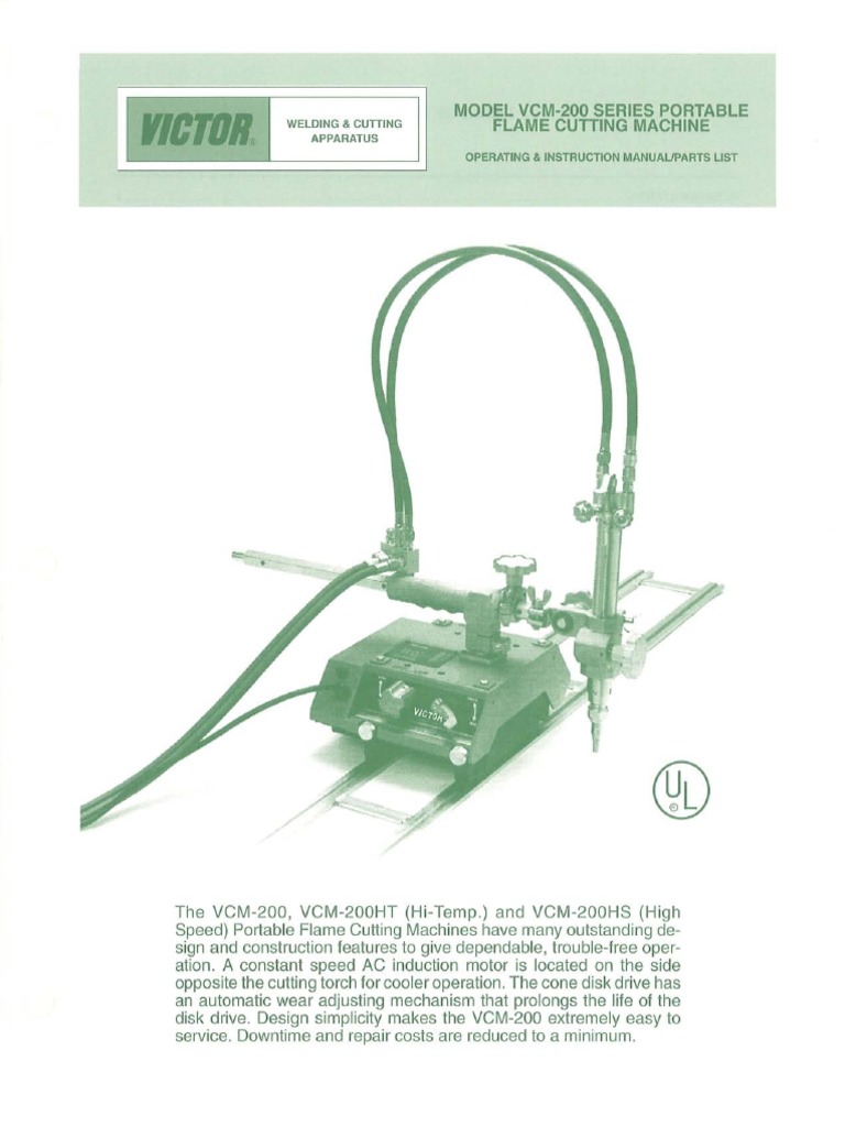 Victor VCM-200 Series Operating Manual (Morrocoya) | PDF