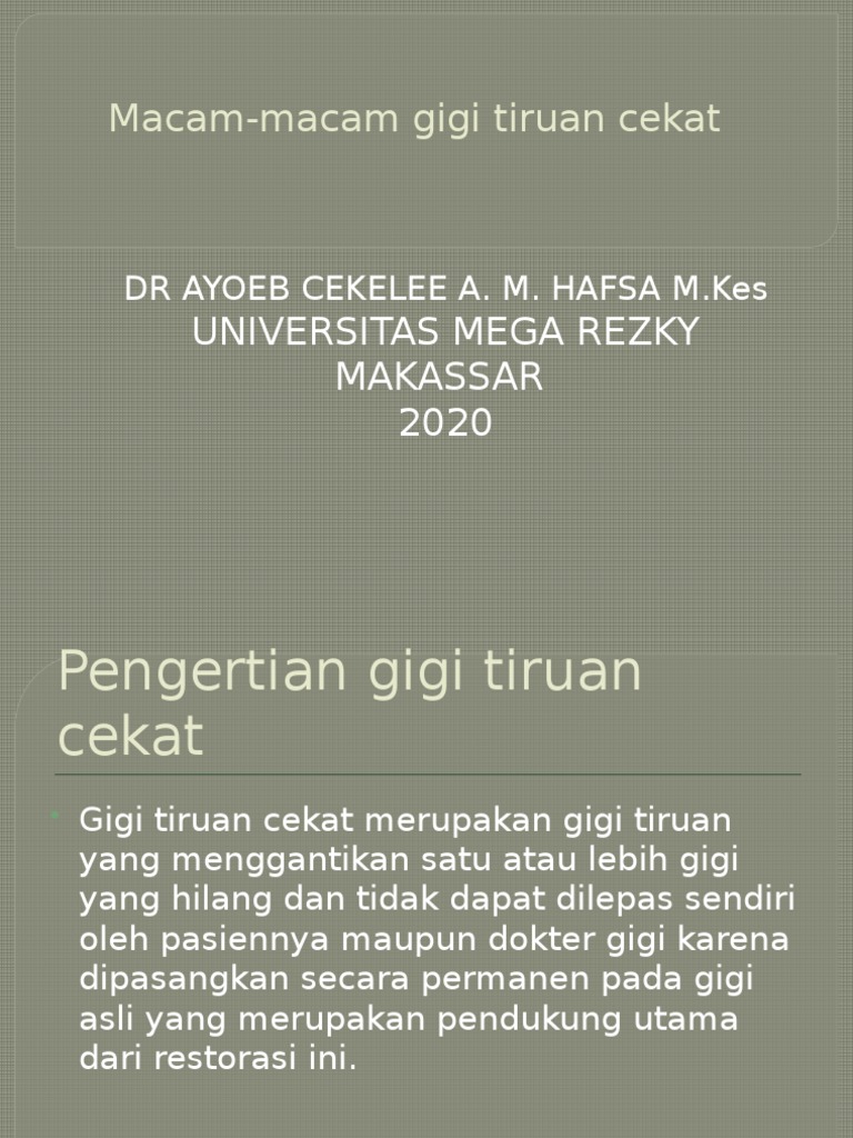 Macam-Macam GTC | PDF