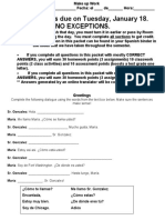 Spanish Class Questionnaire For TPRS/CI Classes | PDF