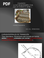 Curvas Compuestas | PDF | Curva | Topografía