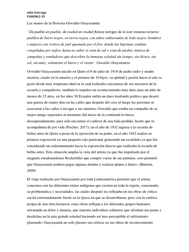 Arte Como Critica Social | PDF | Artes (general)