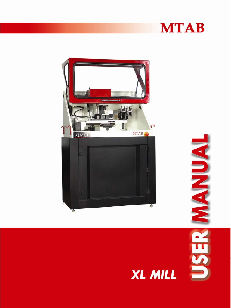 Xlmill Manual PDF | PDF | Numerical Control | Computer Program