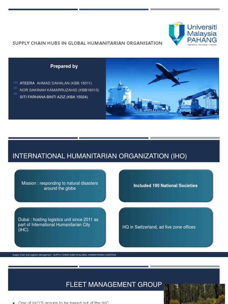 Supply Chain Hubs | PDF | Logistics | Supply Chain