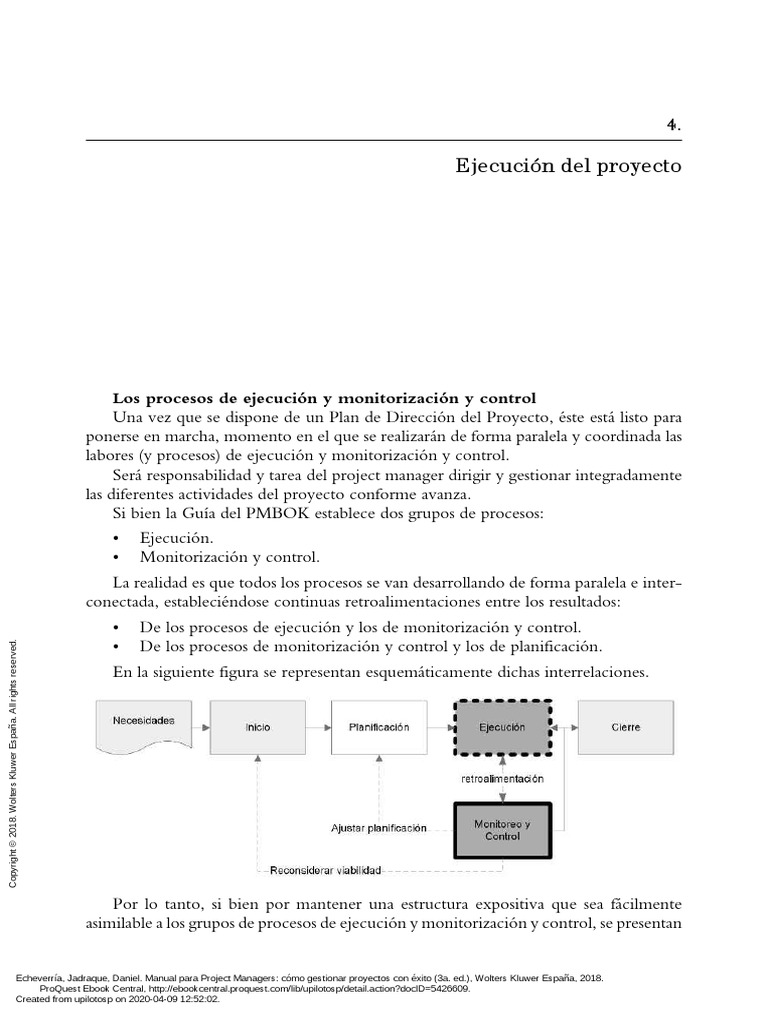 Manual para Project Managers Cómo Gestionar Proyec... - (4. EJECUCIÓN ...