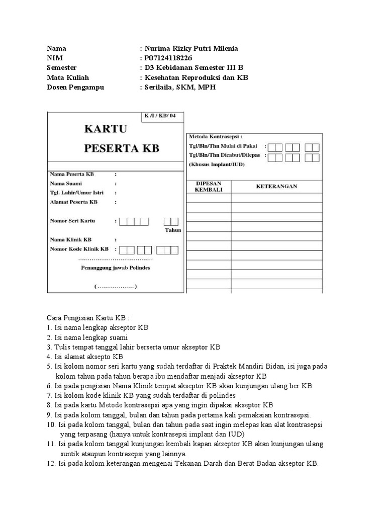 KB-KARTU | PDF