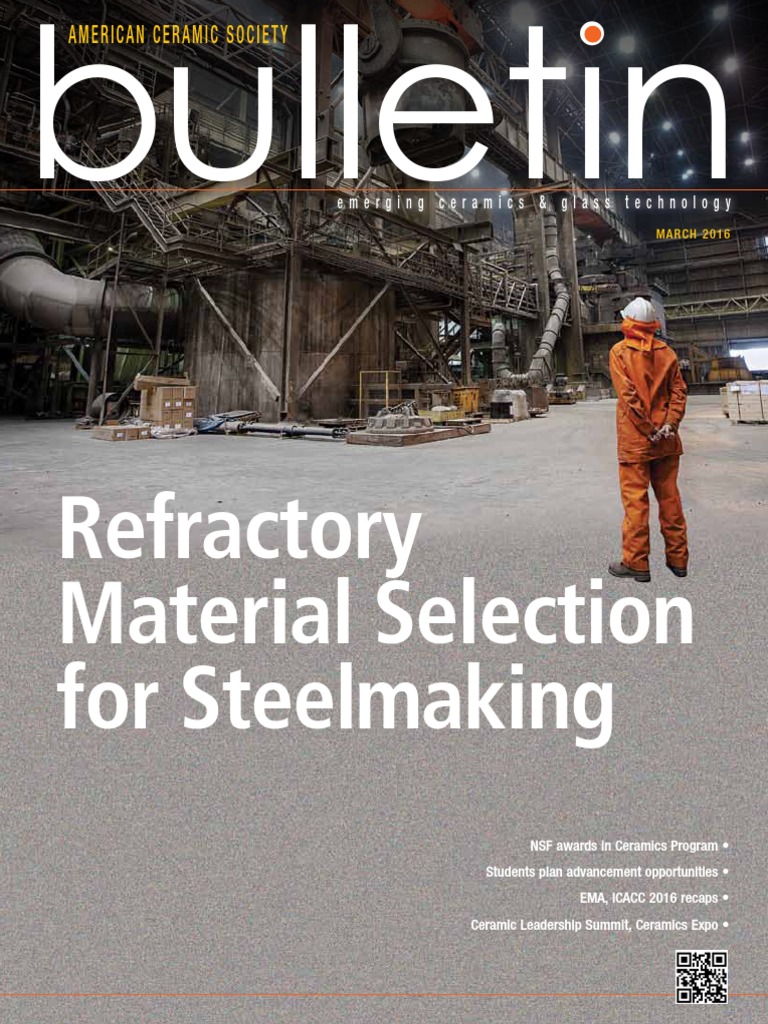 Refractory Material Selection For Steelmaking: Emerging Ceramics ...