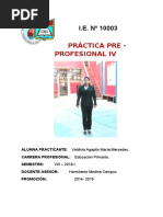 Informe Final de Practicas Preprofesionales | PDF | Educación primaria | Aprendizaje