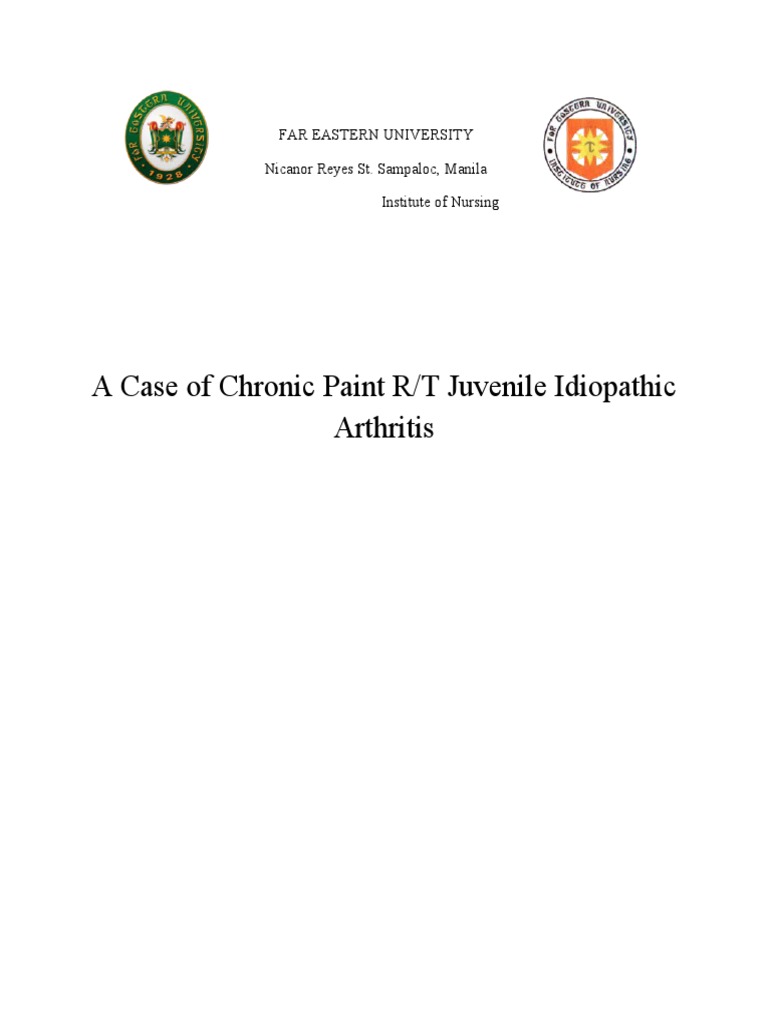 Chronic Pain Management in JIA | PDF | Analgesic | Pain