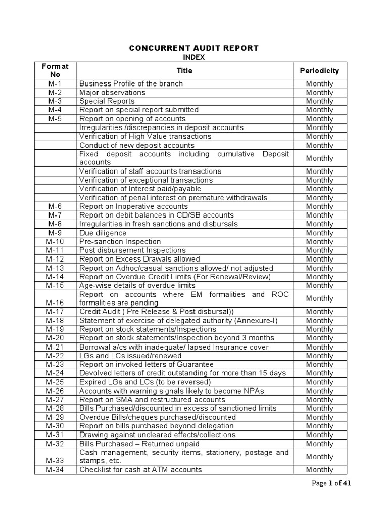 Monthly - Audit - Report Dec. 2017 | PDF | Financial Transaction ...