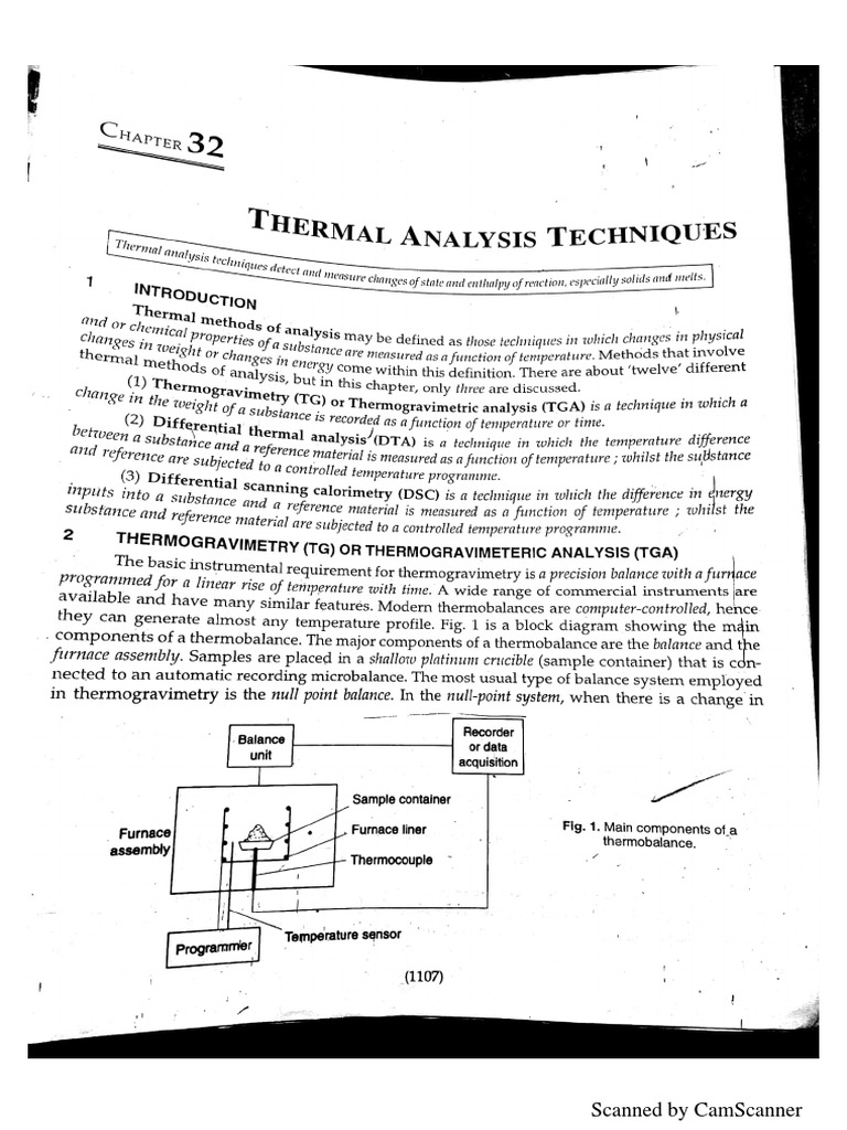 1.thermal Analysis | PDF