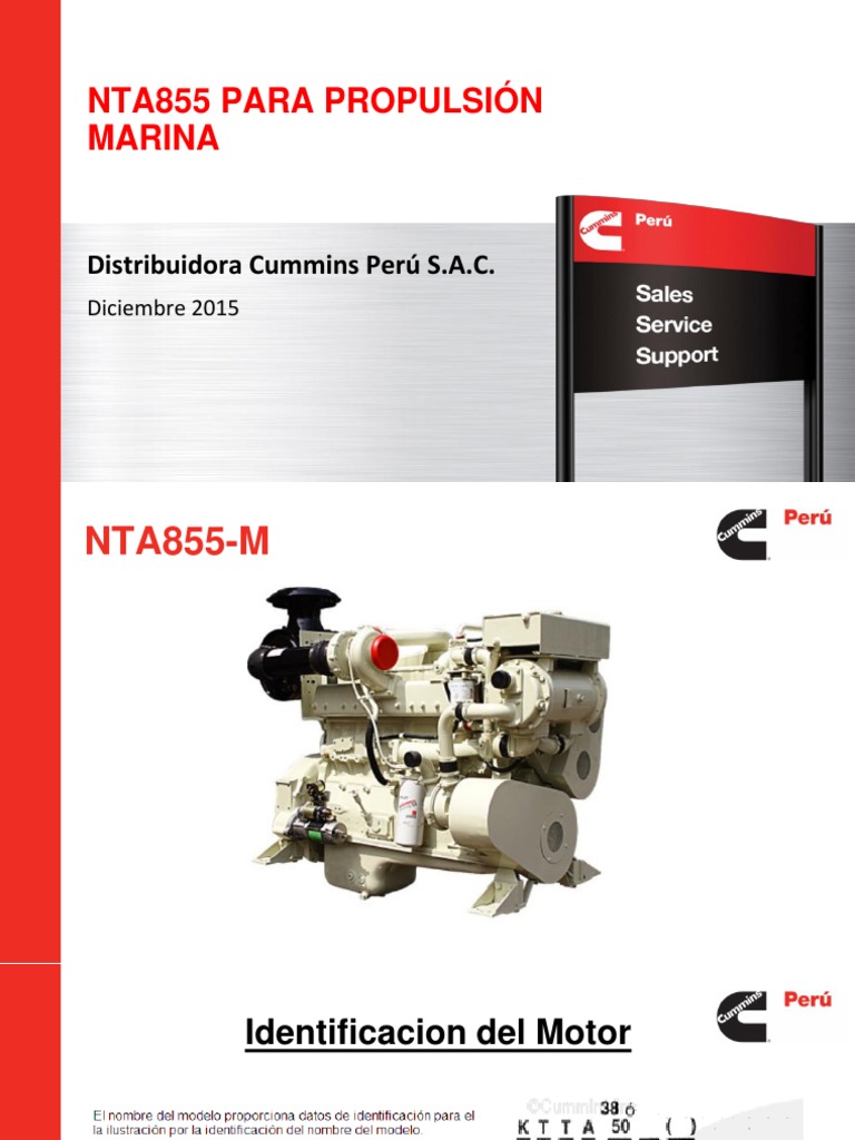 Presentación NTA855 IMI | PDF | Propulsión de naves espaciales ...