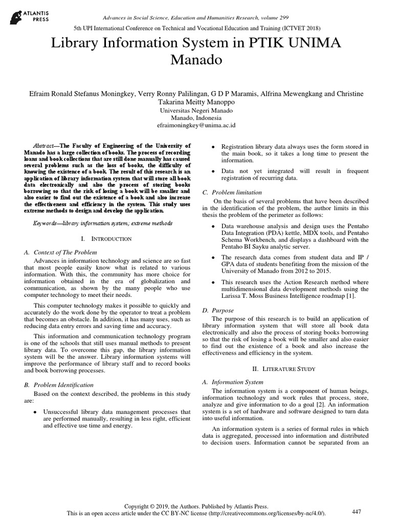 Library Information System | PDF | Information System | Computer ...