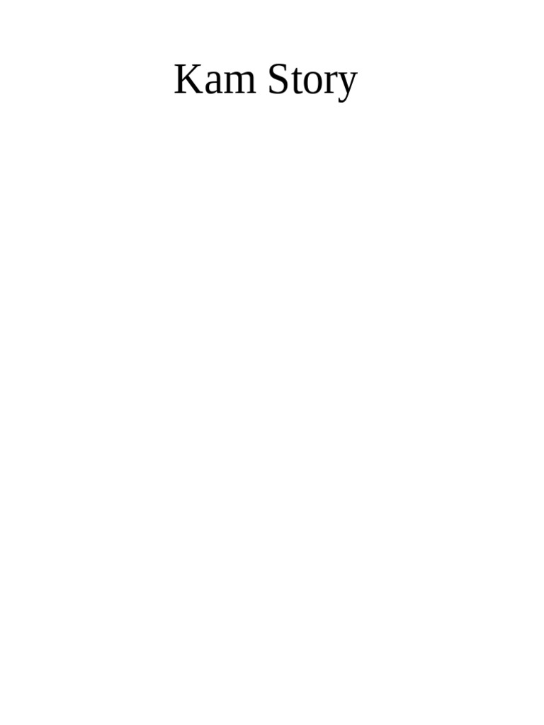 Kam Story PDF | PDF