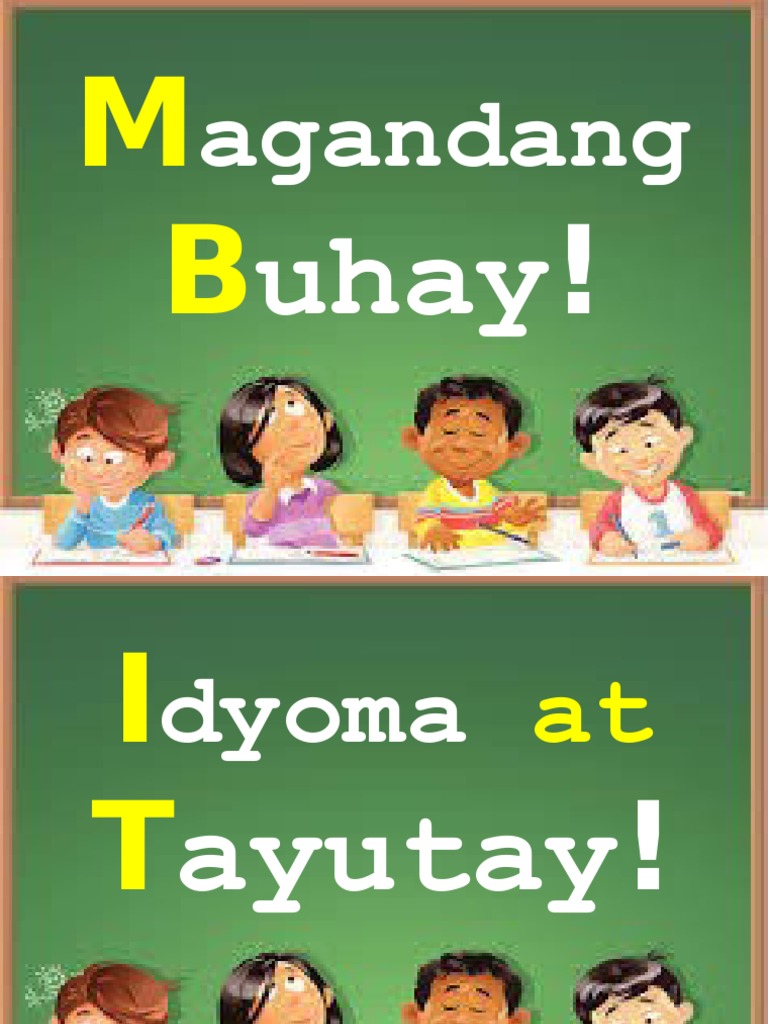 Idyoma at Tayutay | PDF
