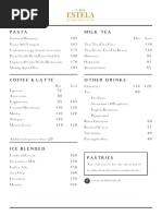 The Coffee Bean Tea Leaf Digital Menu | PDF