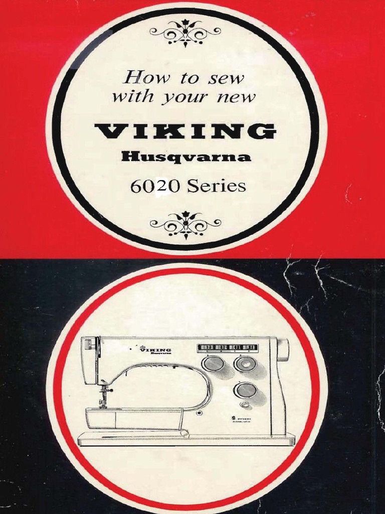 Husqvarna Viking Model 6020 Sewing Machine Manual | PDF