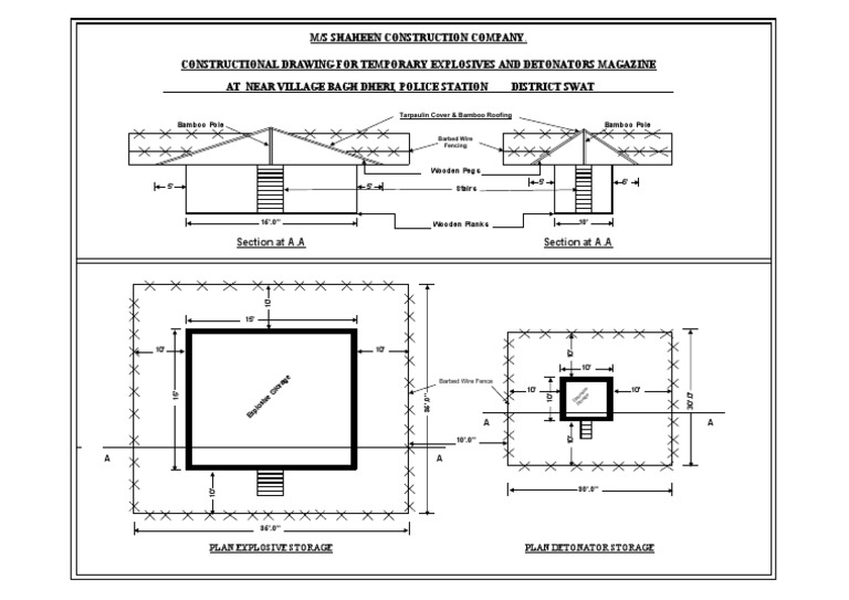 Explosives Magazine Map-2 | PDF | Nature