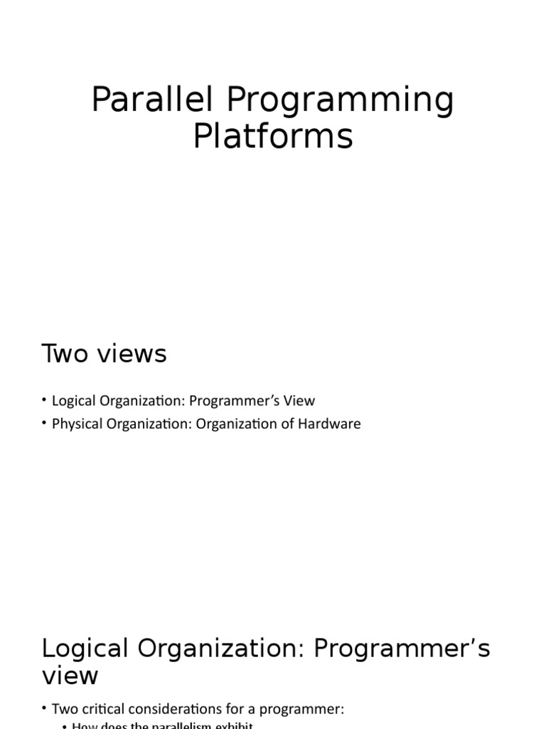 High Performance Computing Pdf Parallel Computing Central Processing Unit 