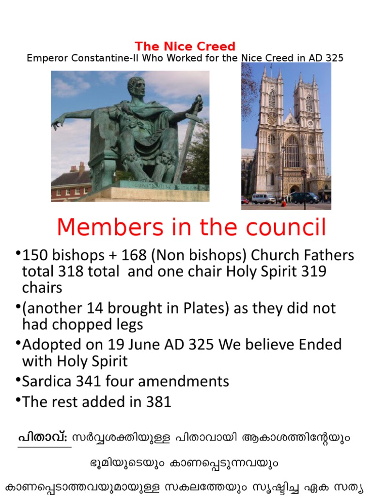 Emperor Constantine-II Who Worked For The Nice Creed in AD 325 | PDF ...
