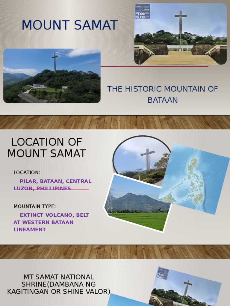 History and Significance of Mt. Samat | PDF