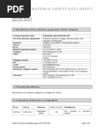 Msds Wax | PDF | Toxicity | Flammability