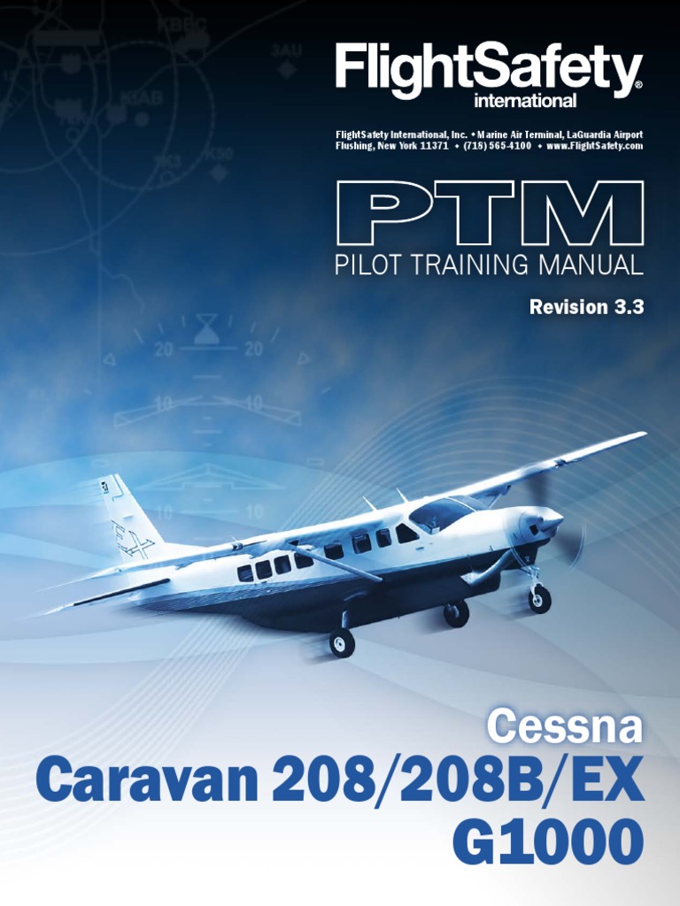 Traing Manual C208B EX | PDF | Flight Control Surfaces | Aileron