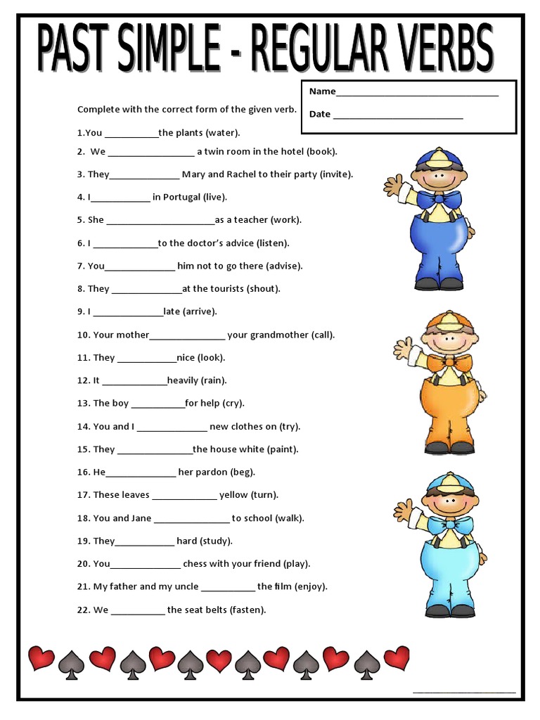 Past Simple Fisa 4 | PDF