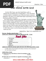 The Statue of Liberty Questions | PDF