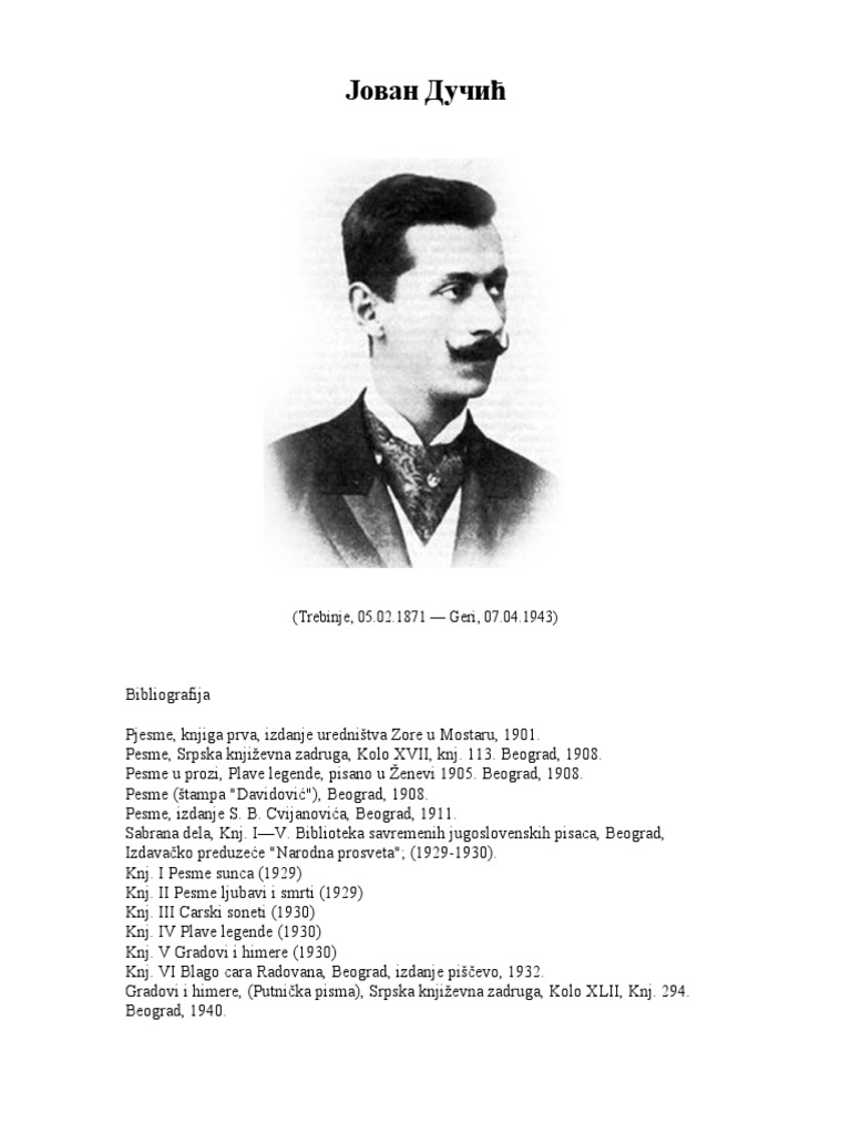 Jovan Ducic | PDF