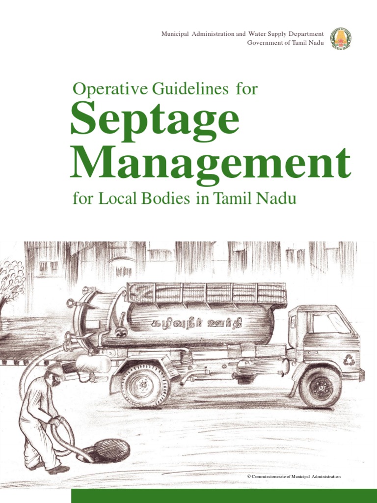 English Septage Operative Guidelines TN | PDF | Septic Tank | Sewage ...