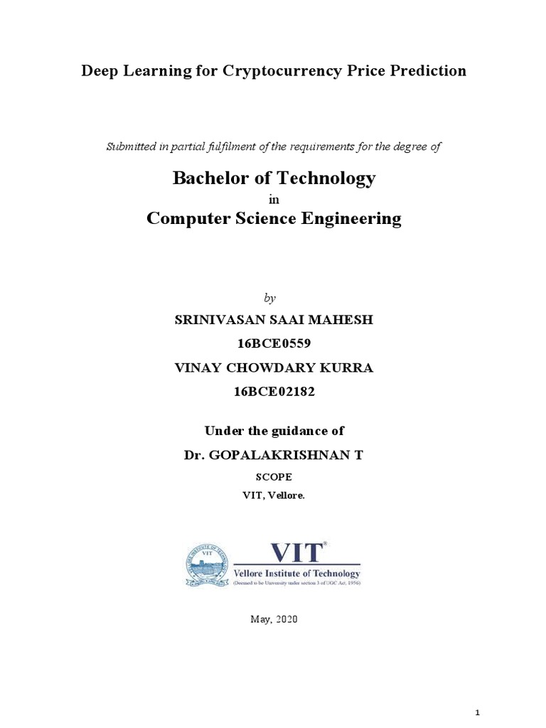 Capstone Project Report Format | PDF | Correlation And Dependence | Mean Squared Error
