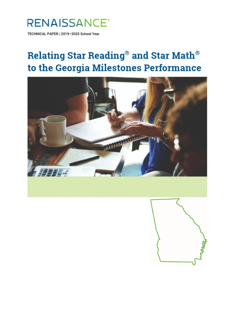 Relating Star Reading and Star Math To The Georgia Milestones ...