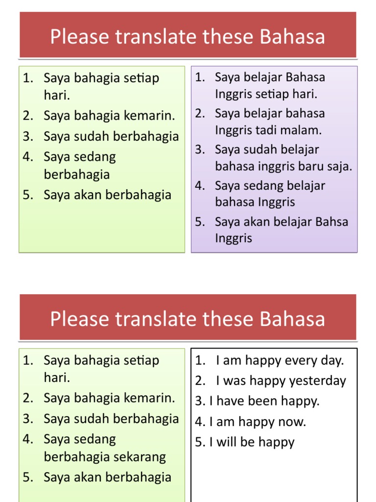 5 Basic Tenses | PDF
