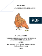 PROPOSAL USAHA AYAM PEDAGING Docx | PDF
