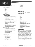 Project - 3 Unit 2 Answer Key and Audio Script | PDF | Space Programs | Flight