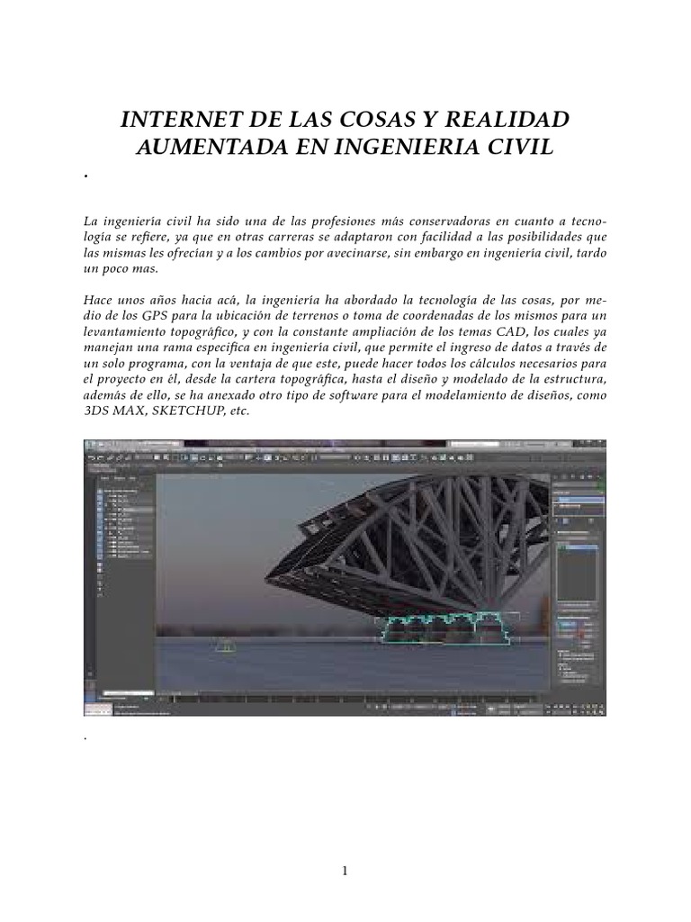 IoT y RA en Ingeniería Civil | PDF | Realidad aumentada | Internet de ...