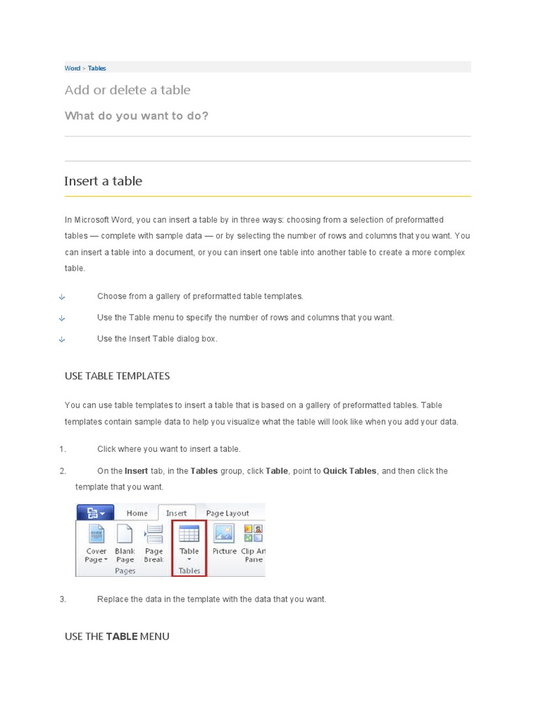 Inserarea Unui Tabel | PDF | Table (Database) | Software