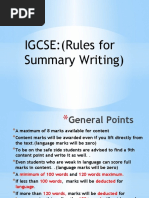 IGCSE Descriptive Writing Guide | PDF