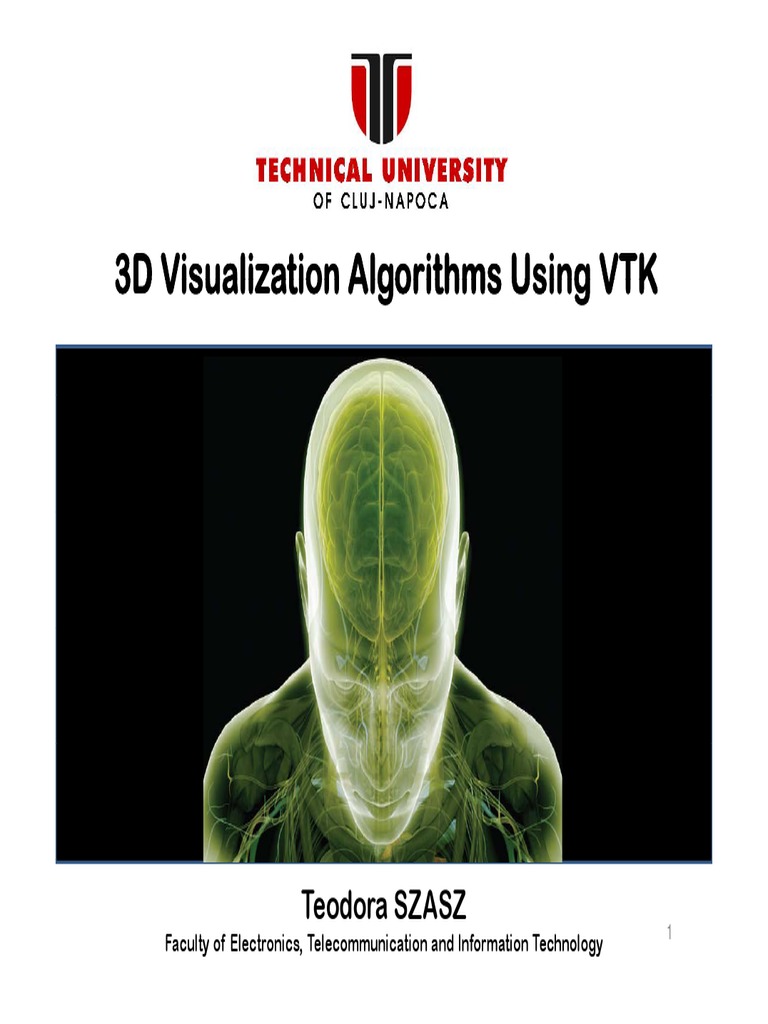 3D Visualization Algorithms Using VTK 3D Visualization Algorithms Using VTK | PDF | Medical ...
