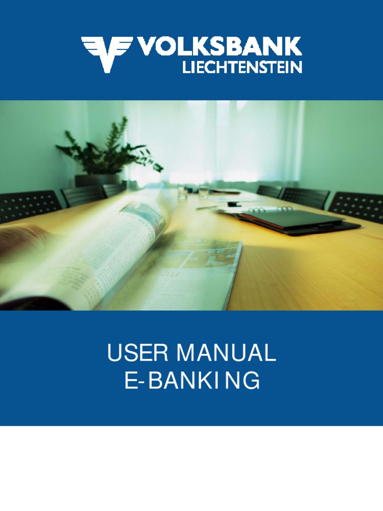 E-Banking User Manual PDF | PDF | Online Banking | Banks & Banking