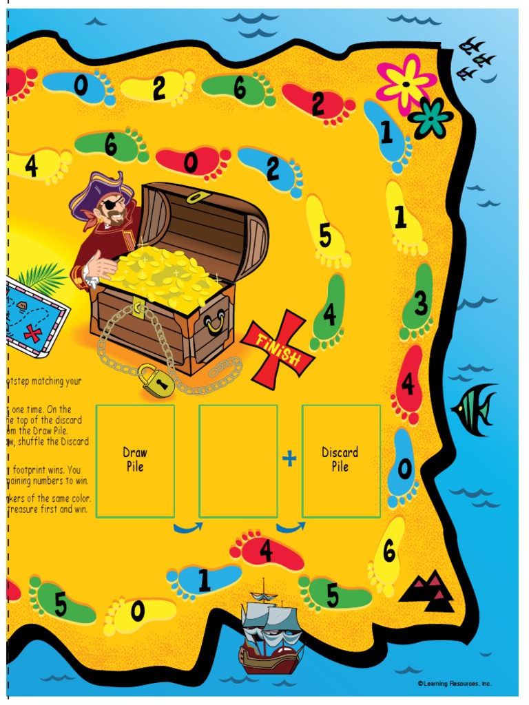 Treasure Math Game | PDF