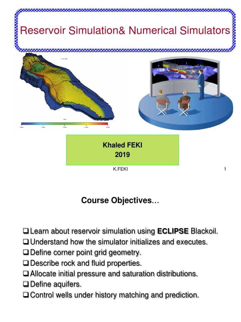 Reservoir Simulation FS | PDF | Permeability (Earth Sciences ...