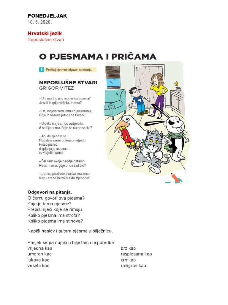 Hrvatski Jezik | PDF