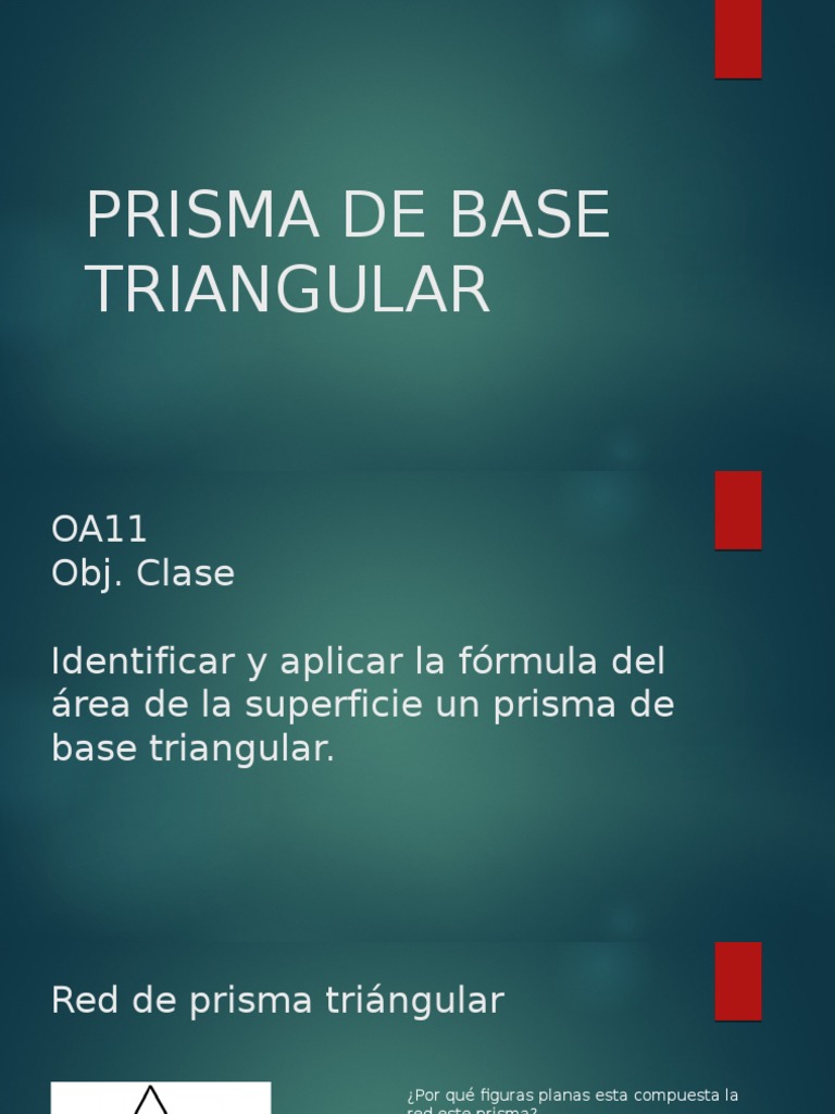 Presentacion Prisma Triangular | PDF